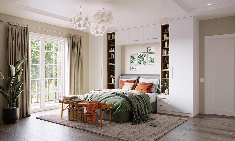 Matching bedroom furniture