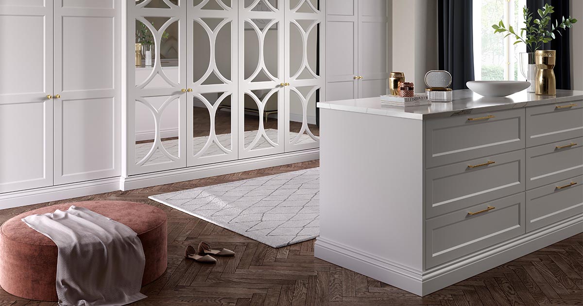 Matching bedroom furniture